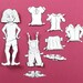 Printable Paper Dolls Spring Girl Spring Paper Craft Template and ...