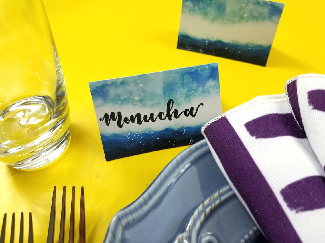 Passover Place Cards Instant Download Pdf Printable Seder Etsy