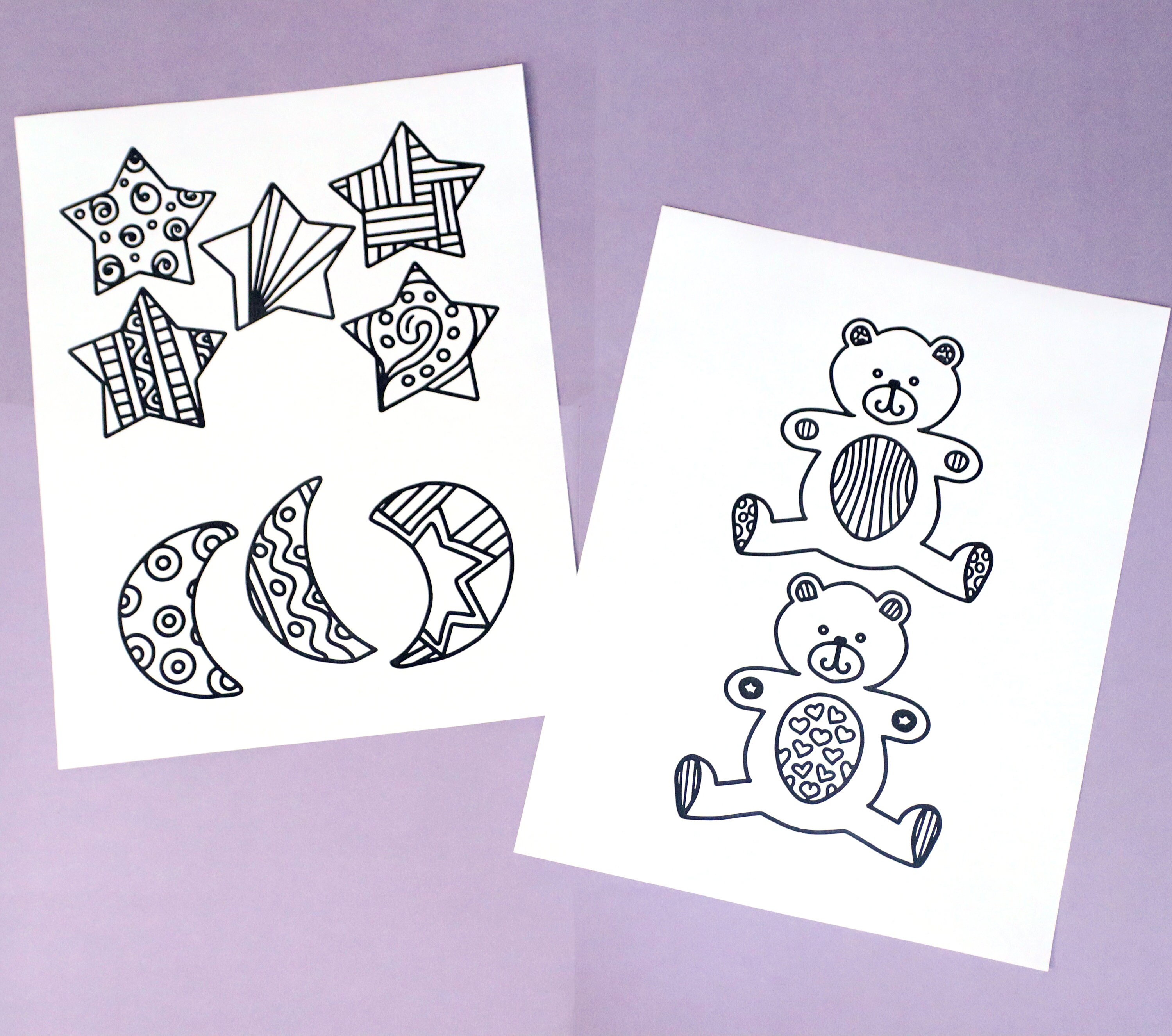 Hamalach Poster Coloring Page | Collage Maker | Hebrew Kids Prayer and ...