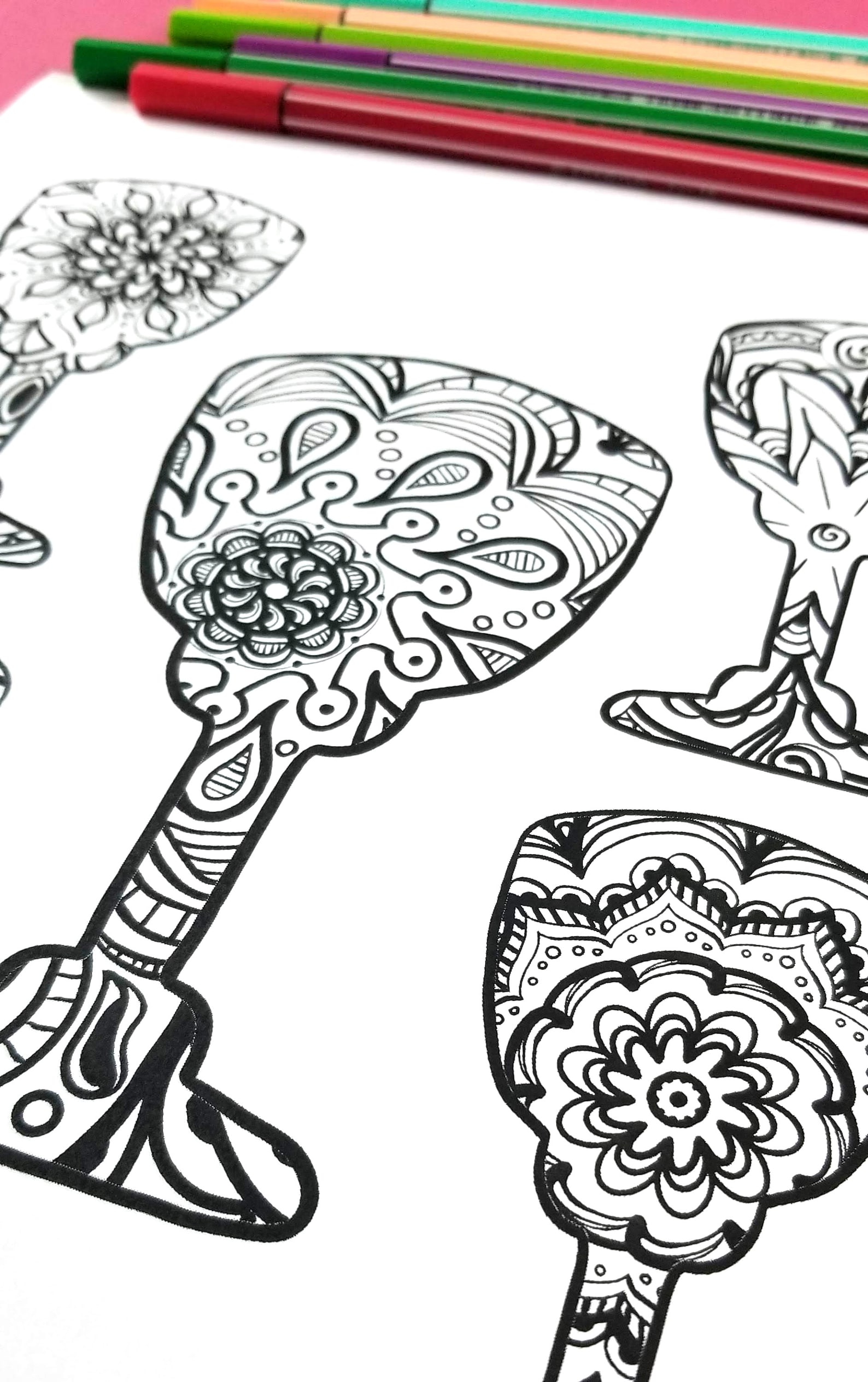 Passover Coloring Pages for Adults / Printable Pesach Jewish Holiday ...