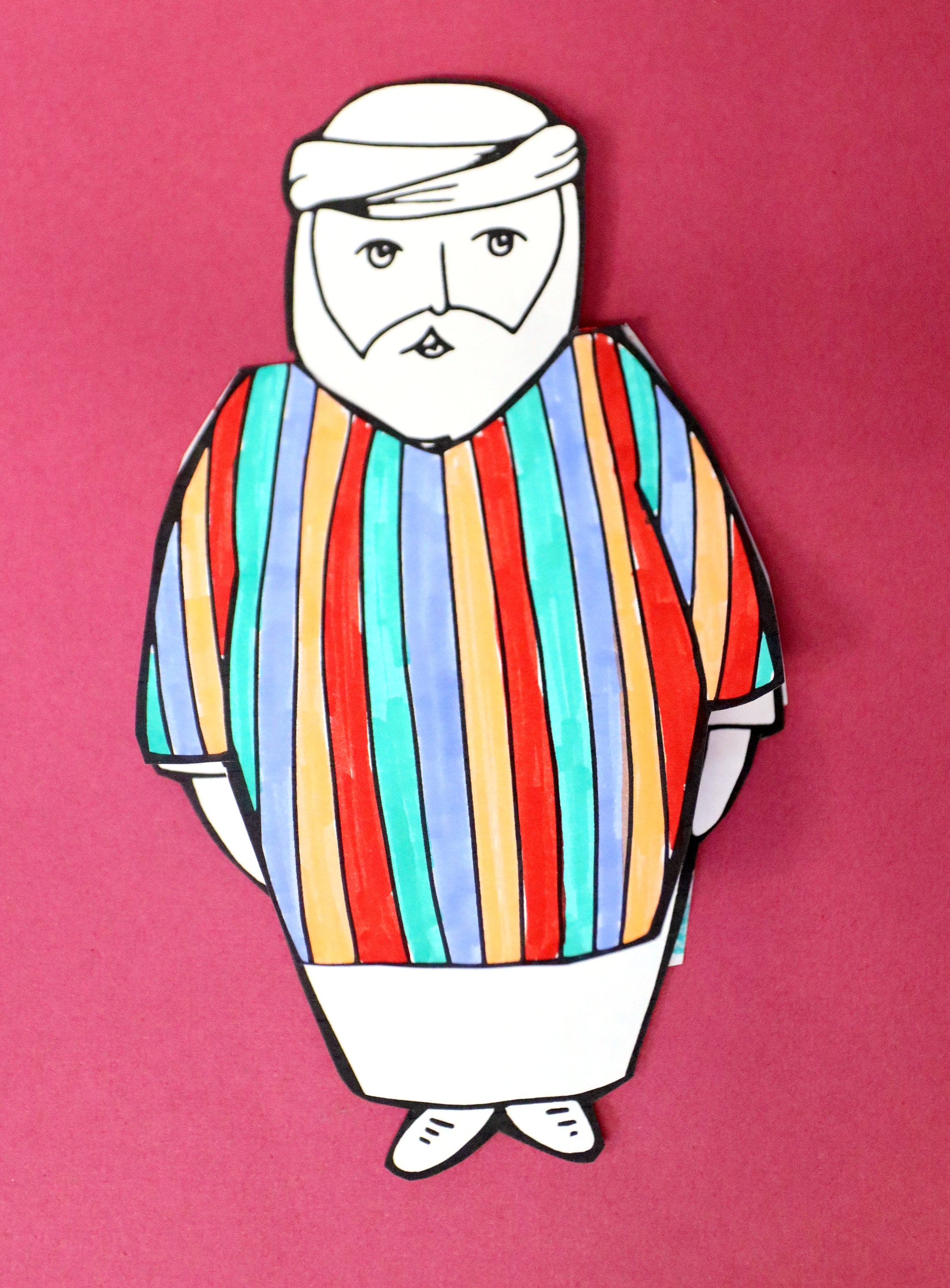 Joseph's Dreams Craft Printable Coloring Pages and Paper Crafts Parsha ...