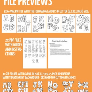 Alphabet Crafts - Animal Coloring Pages and Puppets - Crafts for ...