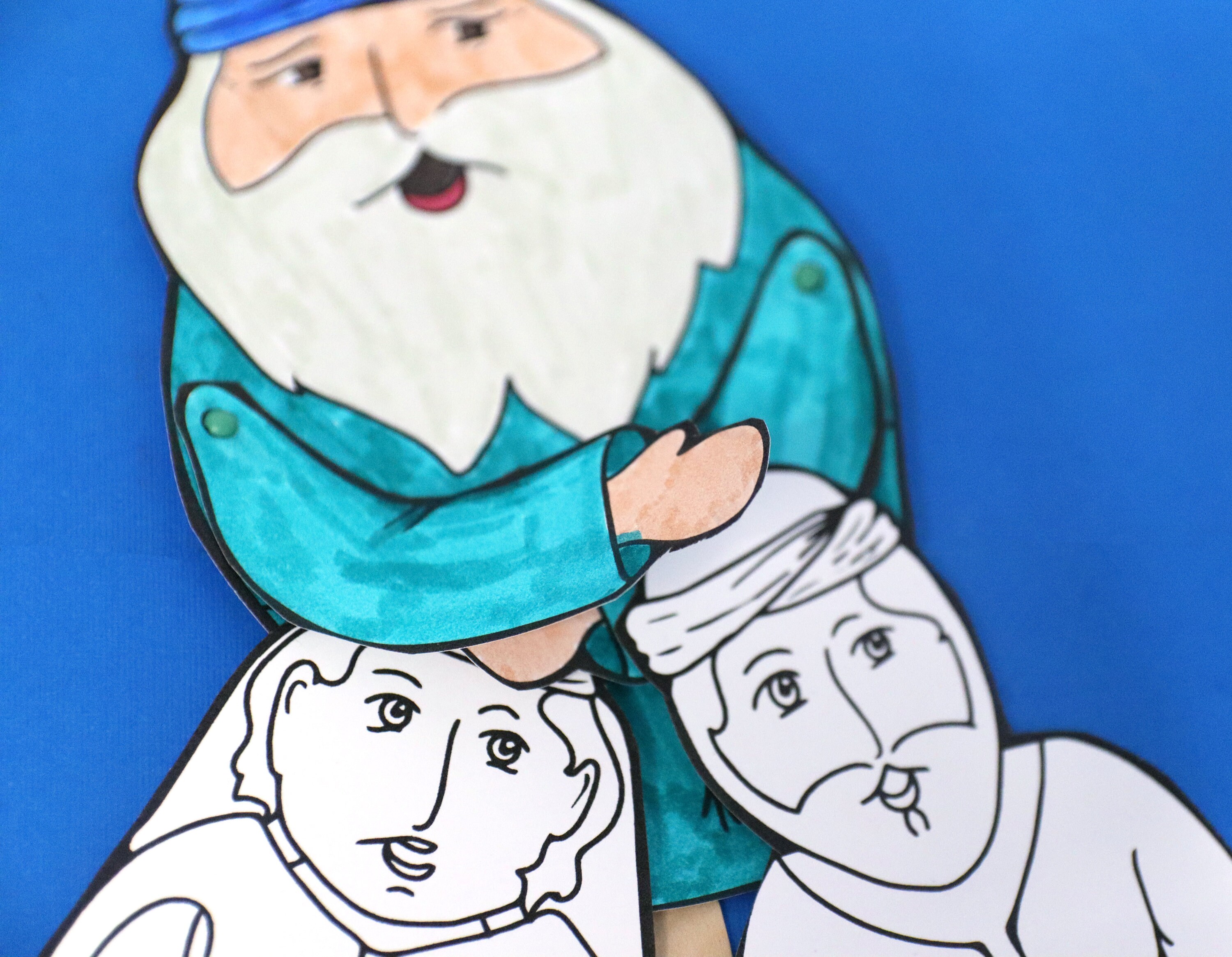 Jacob's Blessings for Ephraim & Manasseh Craft | Printable Paper ...