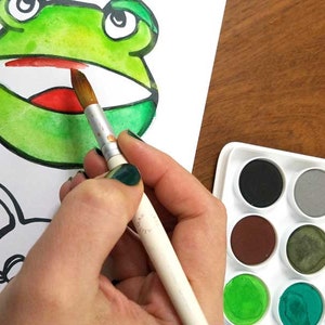 Passover Puppets PUPPETS Coloring Pages Duo - Printable Pesach ...