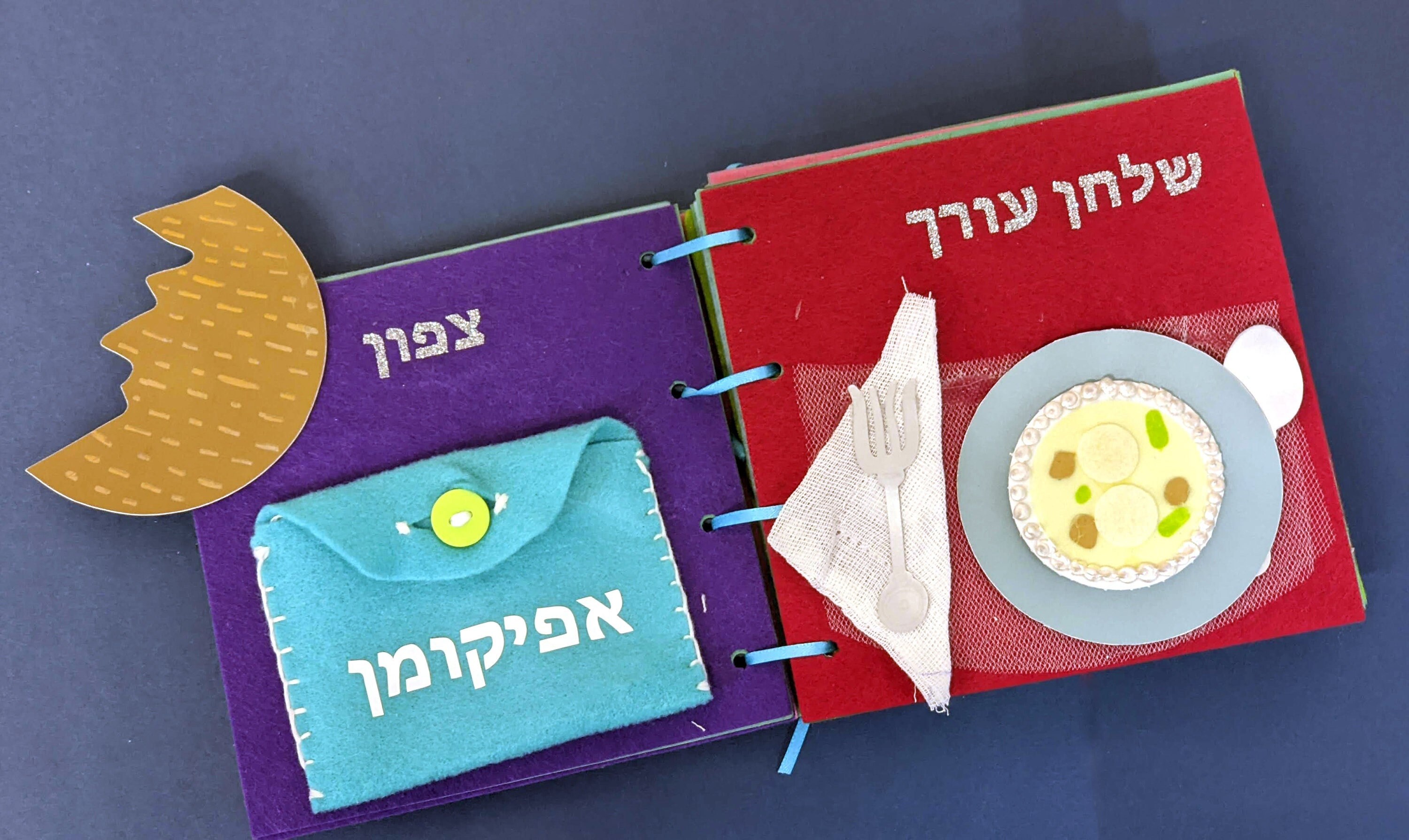 Passover Haggadah Template for a Toy and Jewish Quiet Book Hagaddah PDF ...