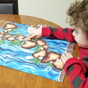 Passover Game for Kids Splitting the Sea Bible Board Game and Spinner ...