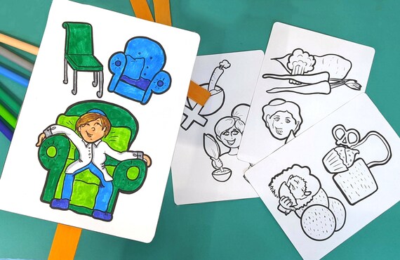 Four Questions of Passover Craft for Preschool Kids | Coloring Pages ...