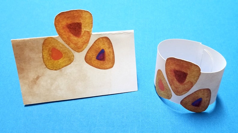 Purim Table Decorations Duo Napkin Rings and Place Cards - Etsy