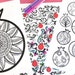 6 Pomegranate Coloring Pages for Adults | Printable Rosh Hashanah and ...