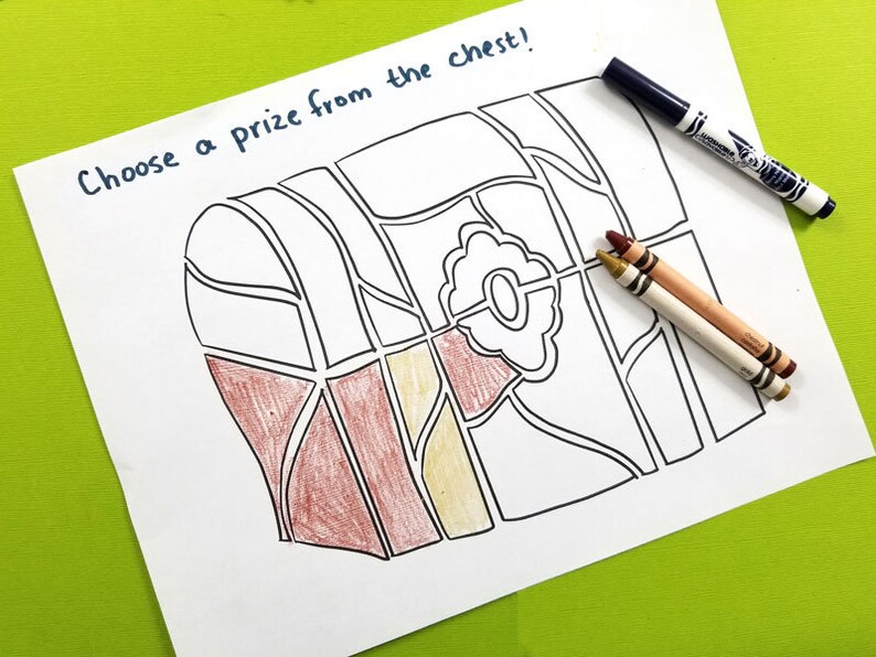 Rewards Charts Printables for Kids - Coloring in Visual Prize Chart ...