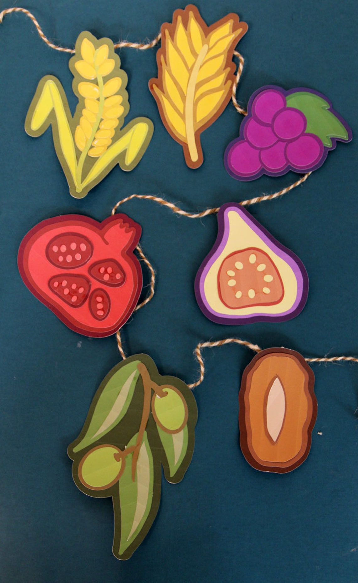 7 Species of Israel Craft Template SVG & PDF Layered SVG - Etsy Canada