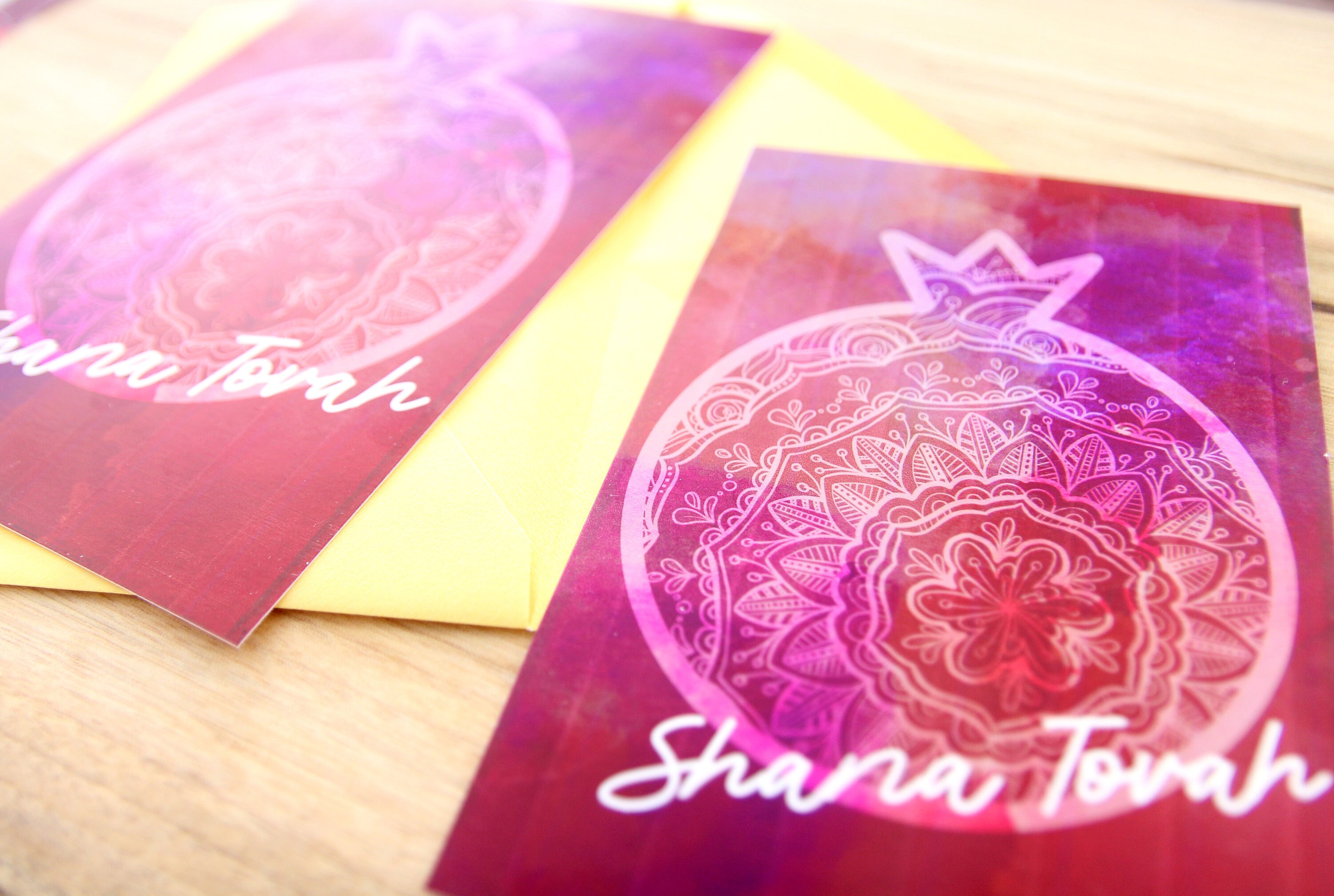 Rosh Hashanah Cards Printable Shana Tova Art Cards for the Jewish New ...