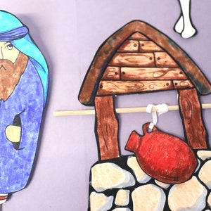 Chayei Sarah Parsha Craft | Rebecca Rivkah at the Well | Printable ...
