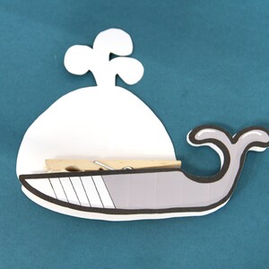 Jonah and the Whale Puppet Craft and Activity - Full Color Paper Toy ...