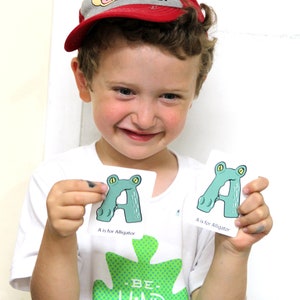 Alphabet Cards Game - Printable ABC Animals Old Maid Memory Matching ...