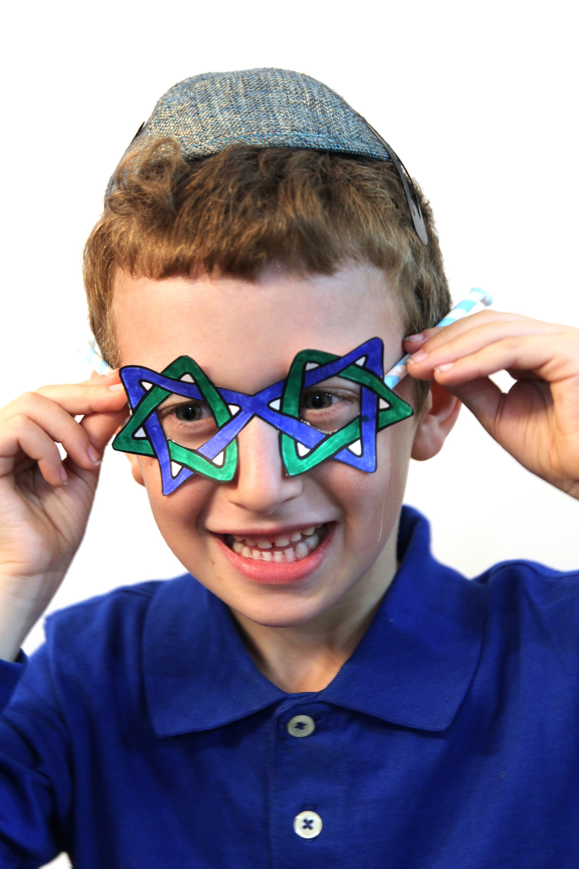 Paper Glasses Hanukkah Coloring Pages and Crafts for Kids Printable ...