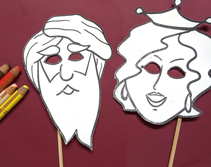 PURIM PUPPETS - Fun Printable Purim Characters Puppets - a Purim Toy ...