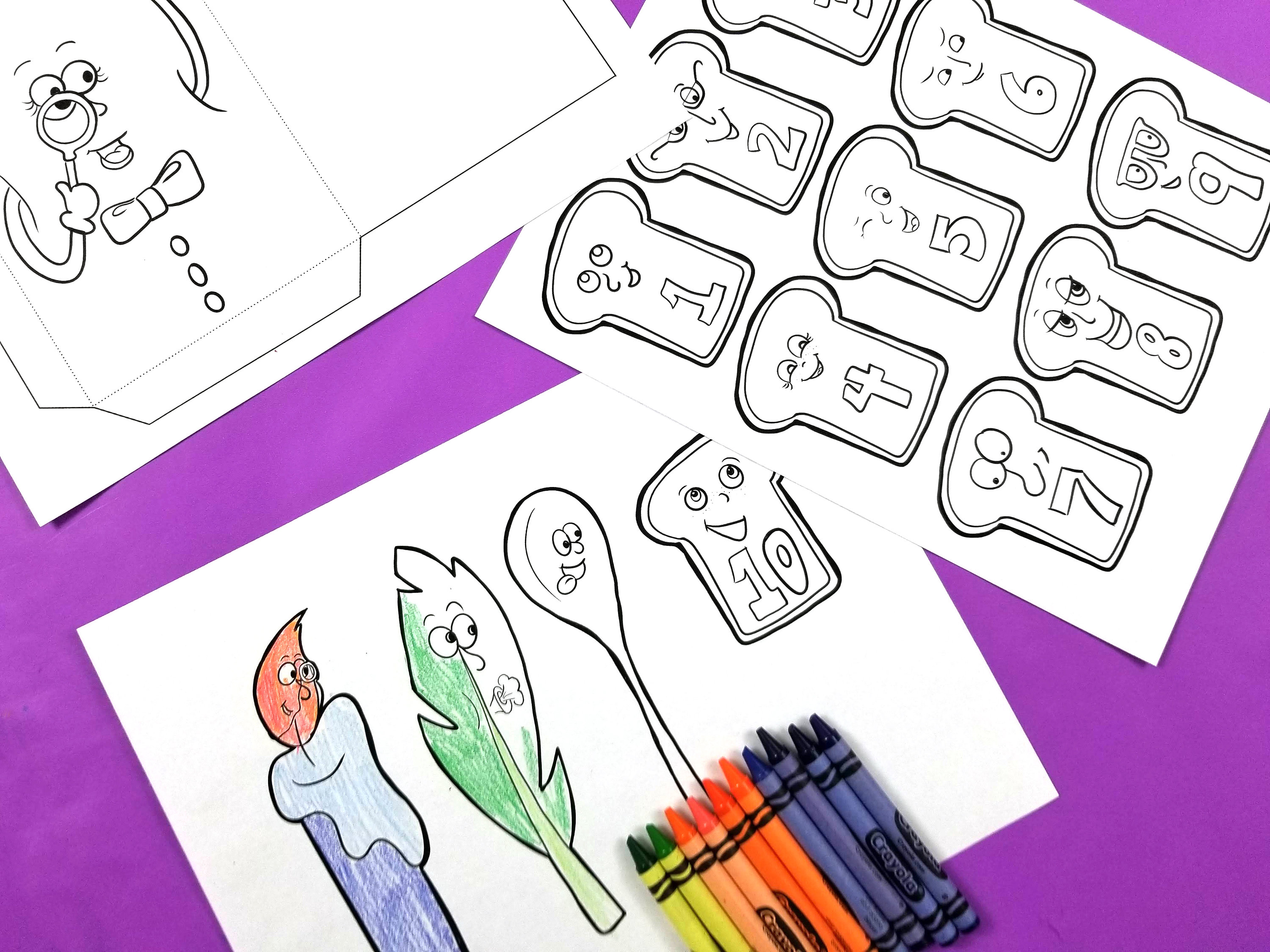 Passover Activities and Coloring Pages for Kids Printable - Etsy