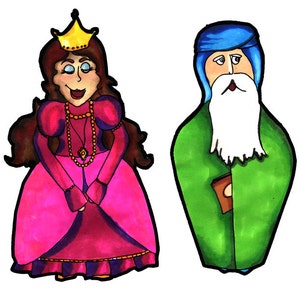 PURIM PUPPETS - Fun Printable Purim Characters Puppets - a Purim Toy ...