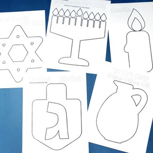 Hanukkah Coloring and Do a Dot Pages | Holiday Coloring Book | Hanukkah ...