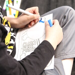 Clean for PASSOVER No Chametz Sign | Door Hanger Craft for Kids ...