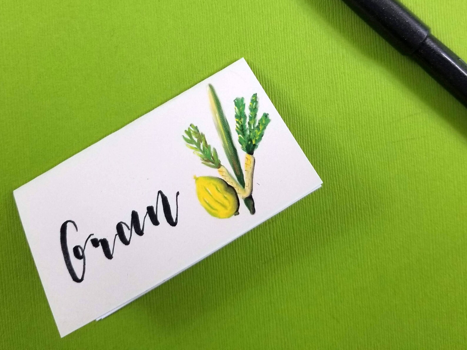 Sukkot Place Cards Instant Download PDF - Printable Sukkos Table ...
