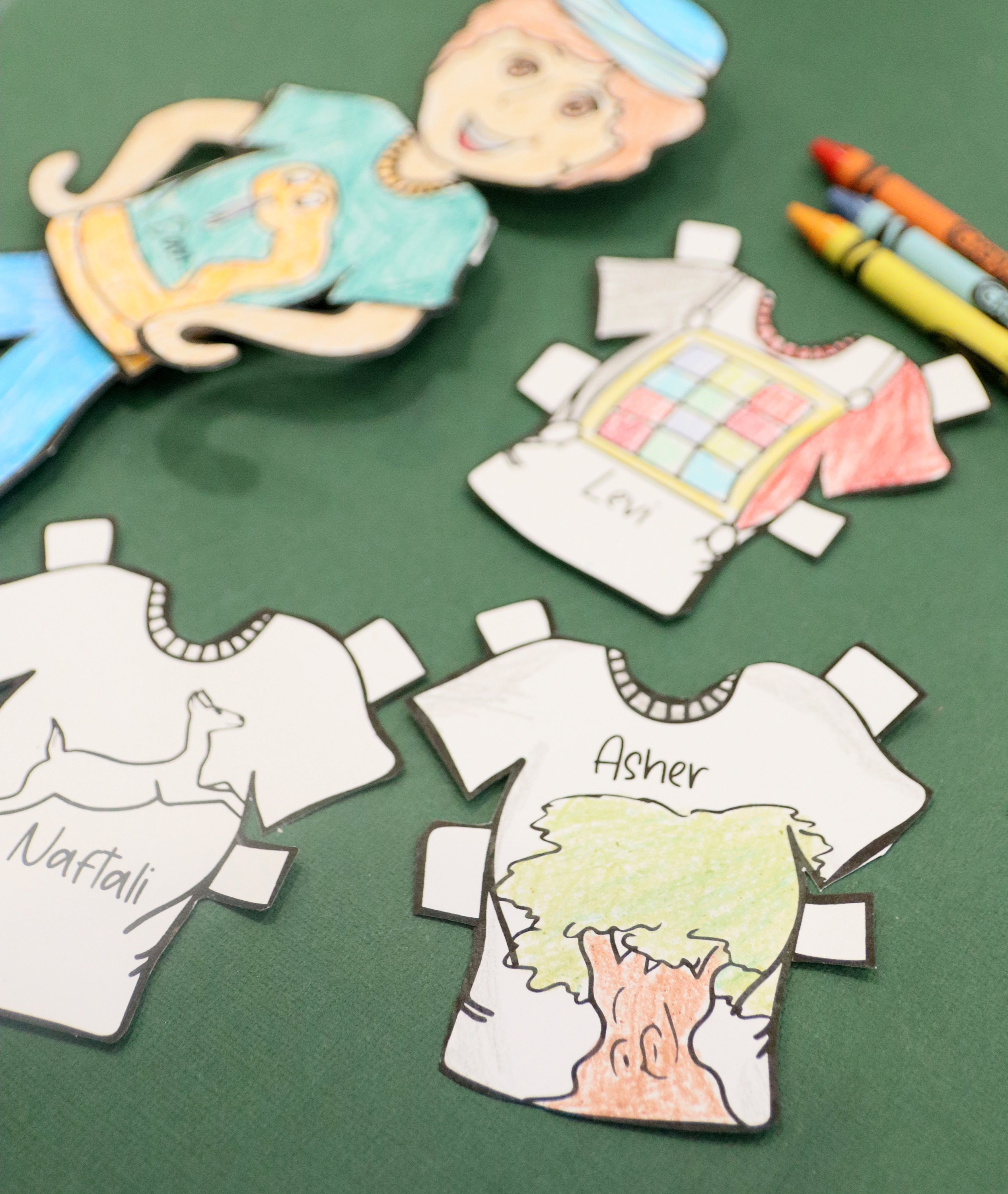 Twelve Tribes of Israel Bible Craft | Parsha Craft for Parshat ...