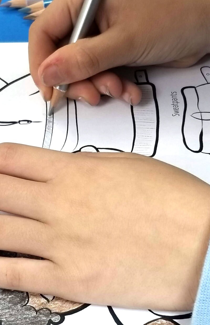 Printable Paper Dolls for Winter Boy Coloring Pages Paper | Etsy