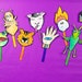 FULL COLOR Ten Plagues PUPPETS - Fun Printable Passover Puppets - a ...