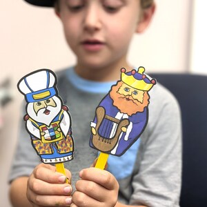 Sukkot Crafts Full Color Bundle | LULAV and Etrog Set Plus Ushpizin ...