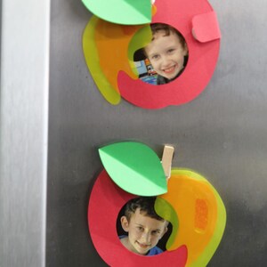 Apple Card Template | SVG for Cricut and PDF for Hand Cutting | Rosh ...