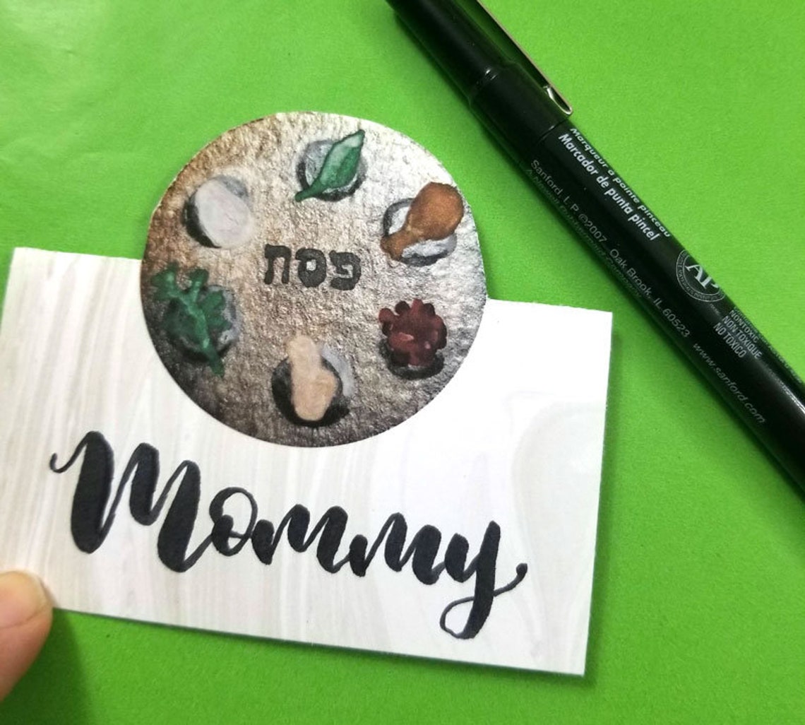 Passover Table Decorations Instant Download PDF Printable | Etsy