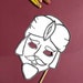 9 PURIM Mask Templates and Coloring Pages - Purim Story Characters ...
