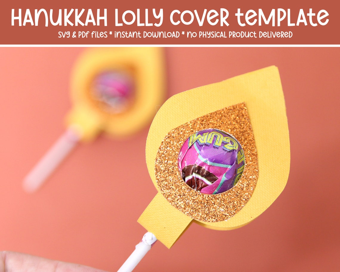 Flame Lolly Cover SVG Cut File Bonus PDF Printable and - Etsy