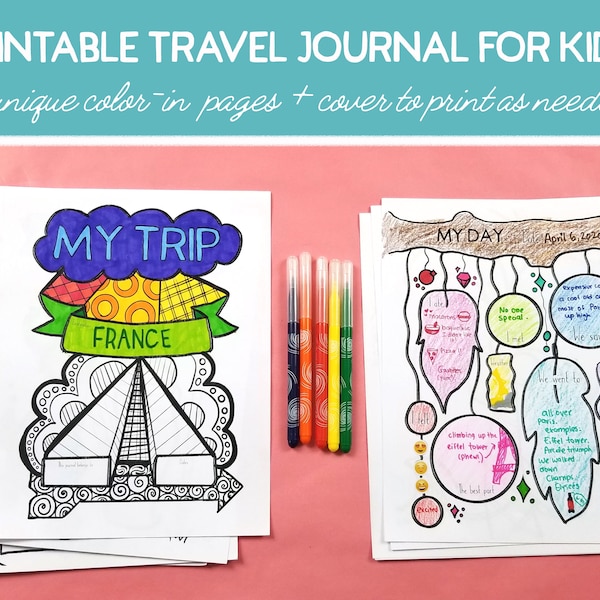Travel Journal - Etsy