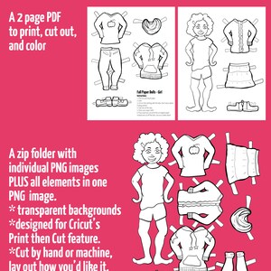 Printable Paper Dolls | Boy & Girl Dress up Dolls for Four Seasons ...