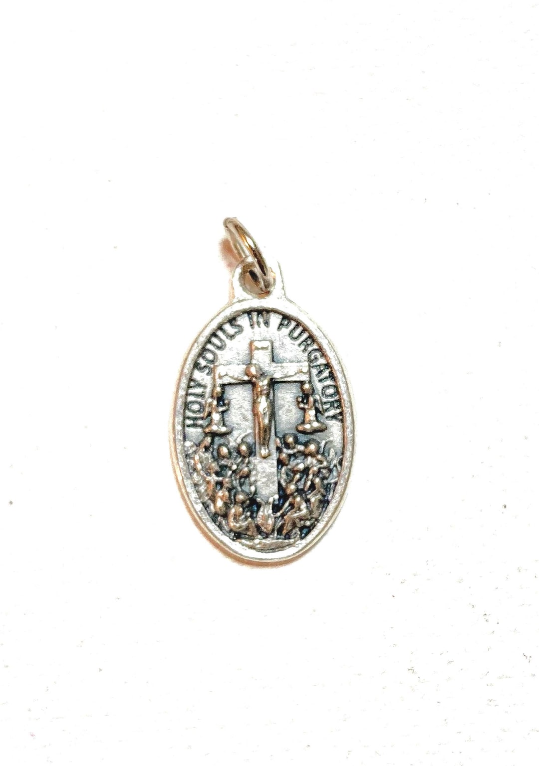 Holy Souls in Purgatory Medal – “pray for Us” – Catholic Devotional ...