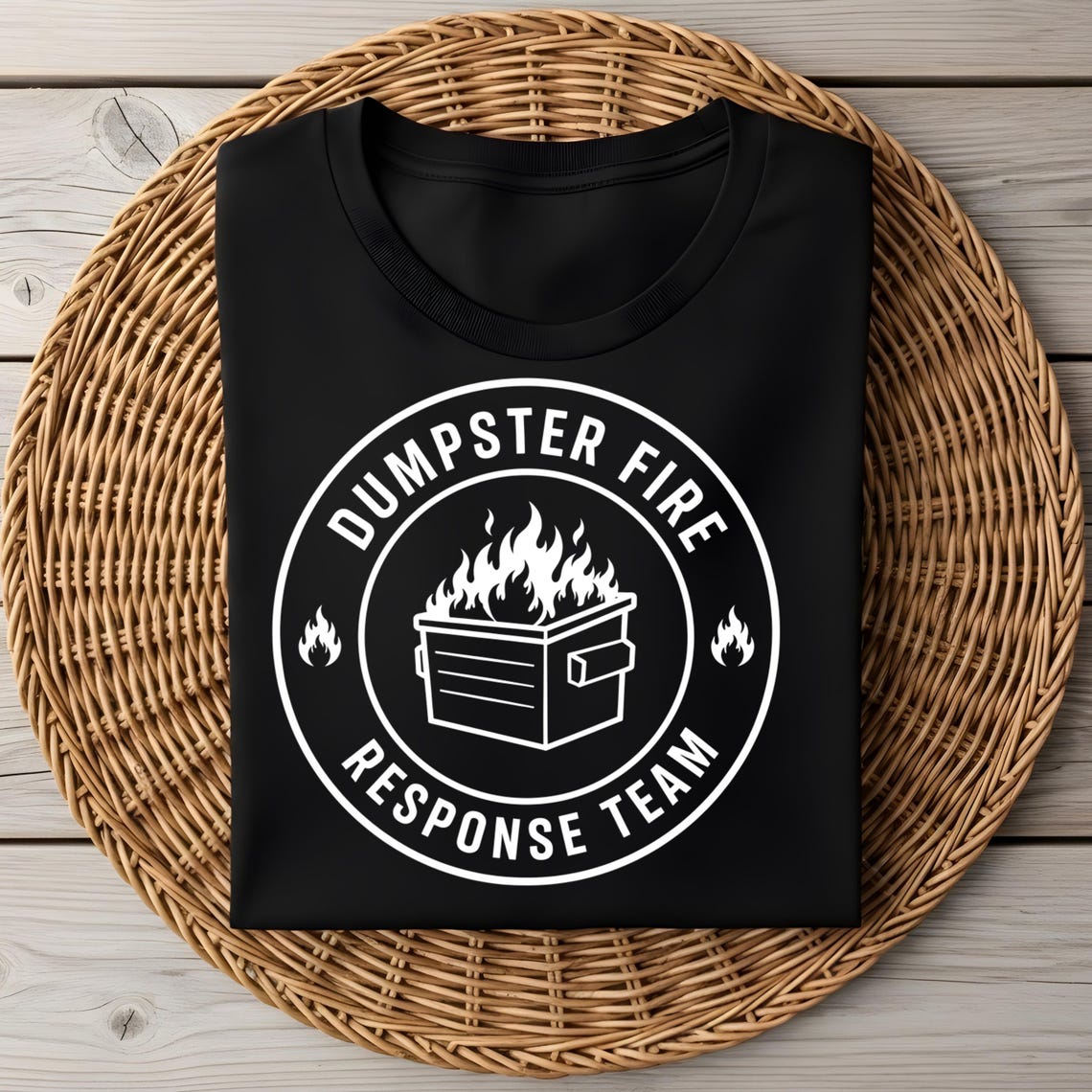 Dumpster Fire Response Team PNG, Funny Firefighter Clipart (digital ...