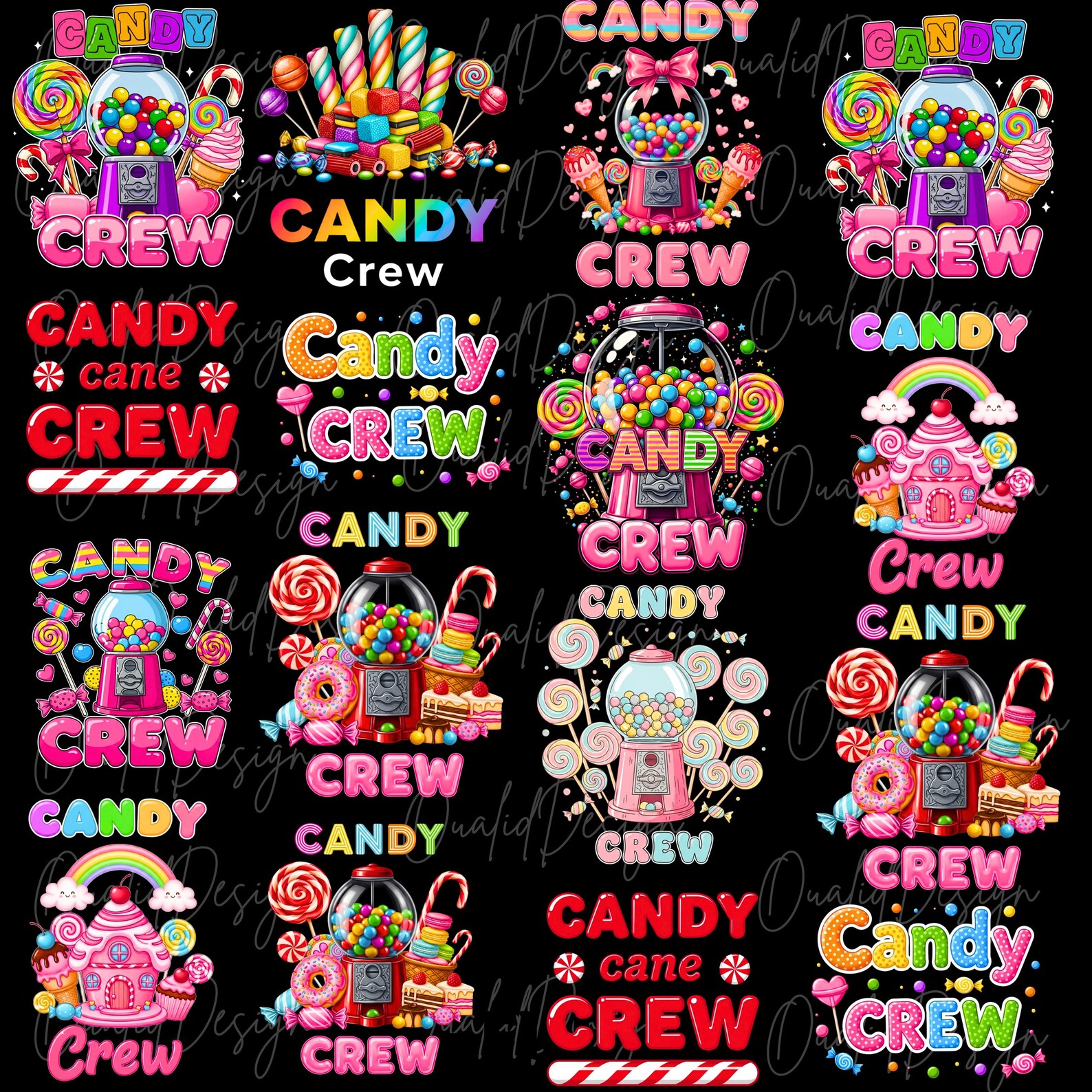 Halloween Candy Crew PNG, Kids Costume Design (digital Download) - Etsy