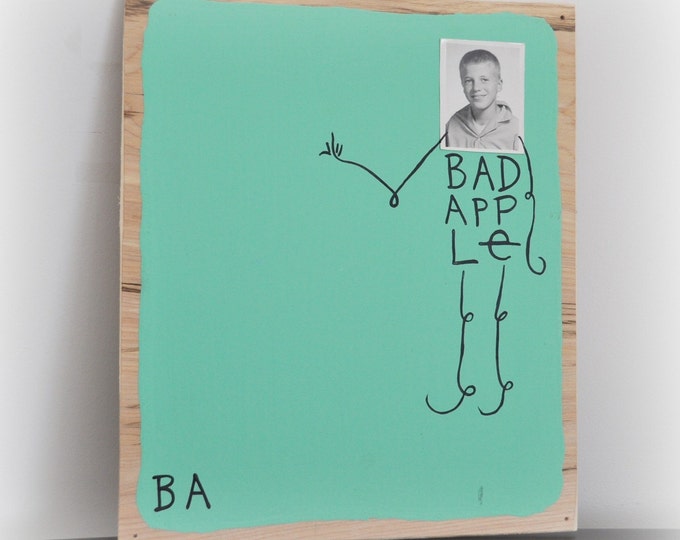 Bad Apple Painting - Etsy