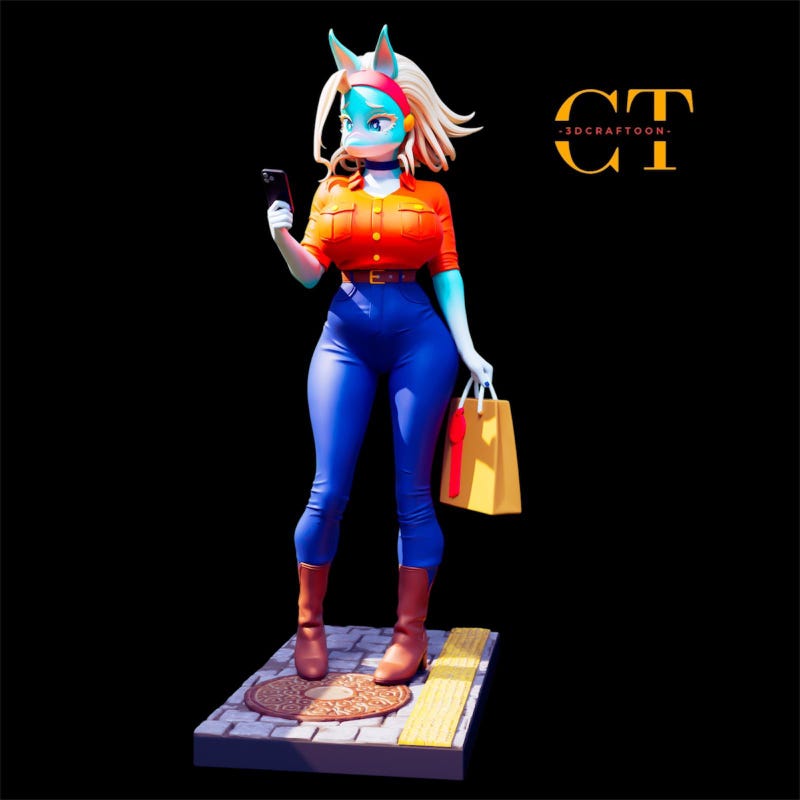 Futanari Figure - Etsy