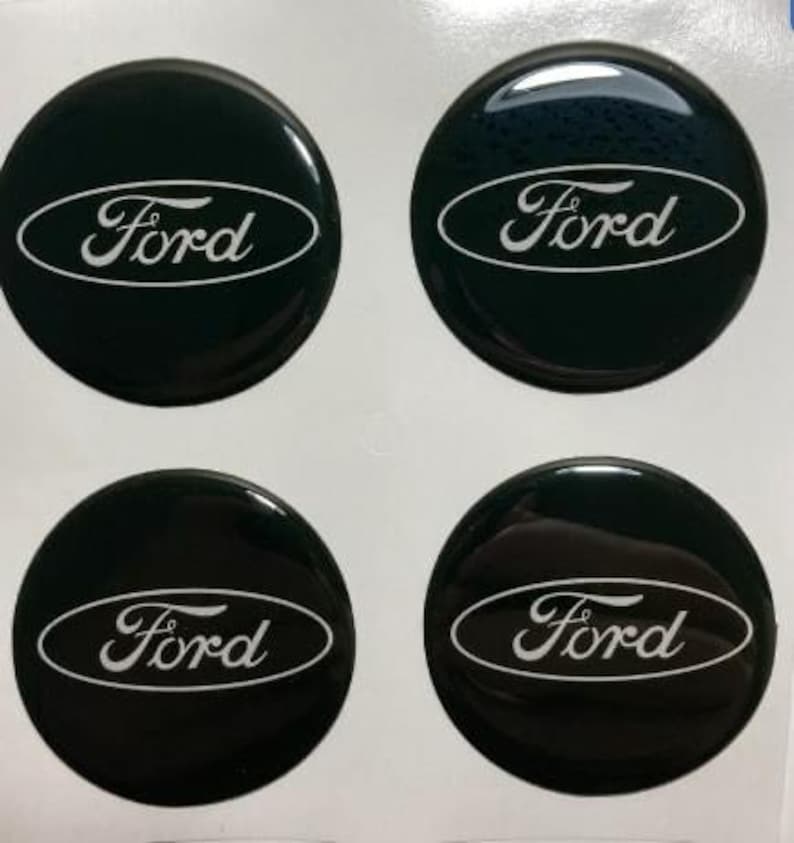 Epoxy Wheel Center Cap Decals: Custom Handmade Badge Rim Emblems (set ...