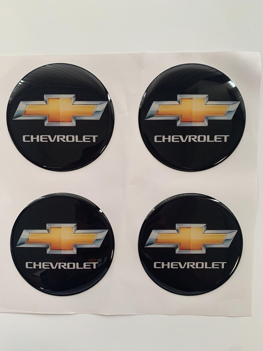3D LOGO Wheel Center Cap Decals - Epoxy Emblem Stickers - Set of 4 - Etsy