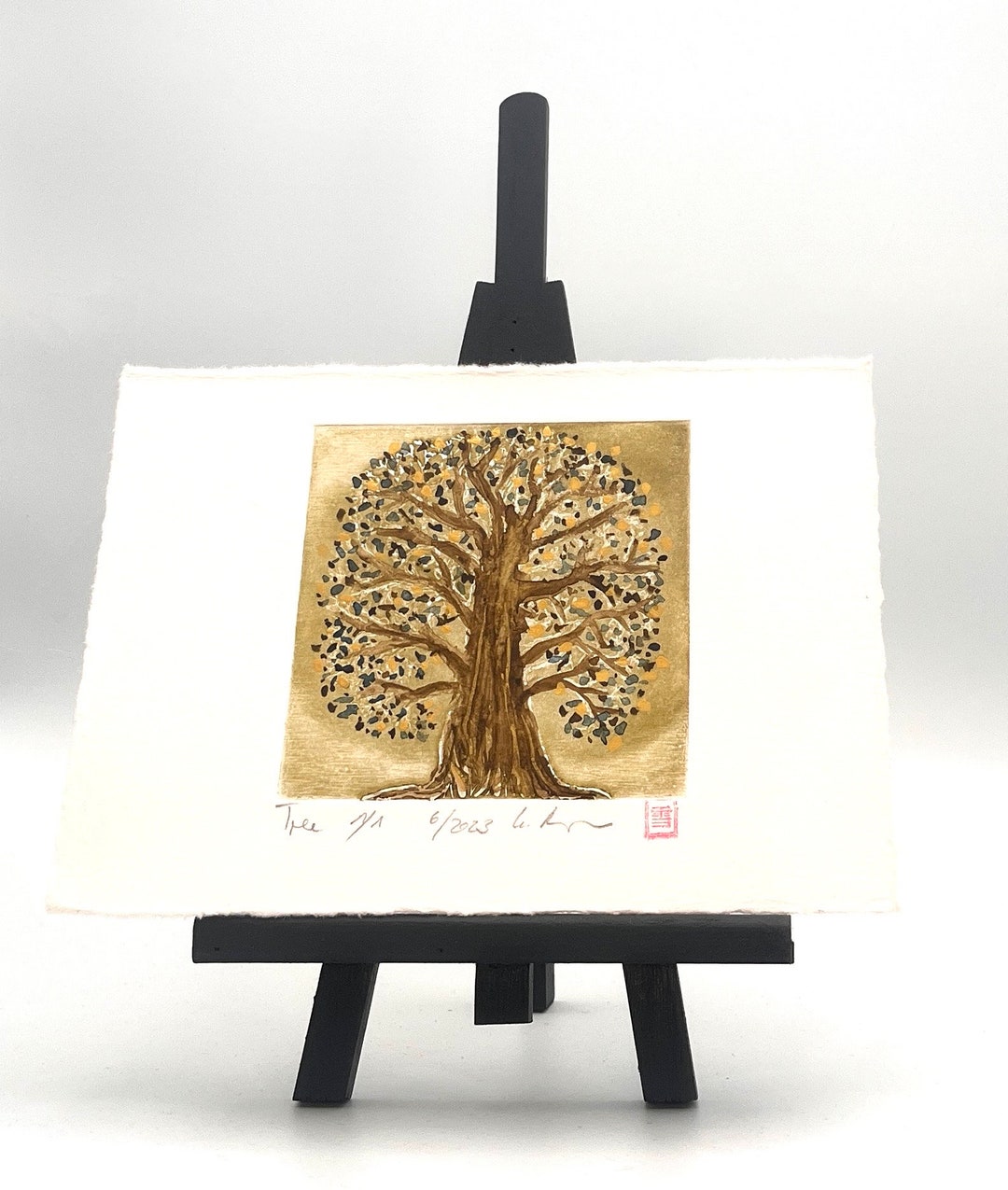 Tree - Original Etching - Etsy