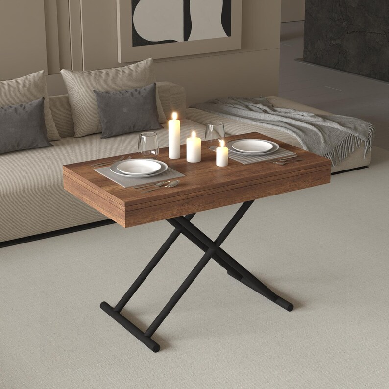 Zen Extendable Convertible Coffee to Dining Table-7 Different ...