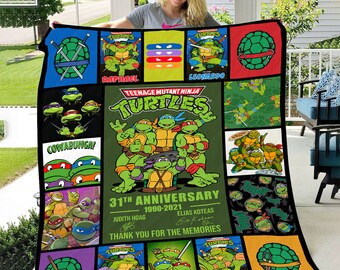 Ninja Turtle Blanket | Etsy