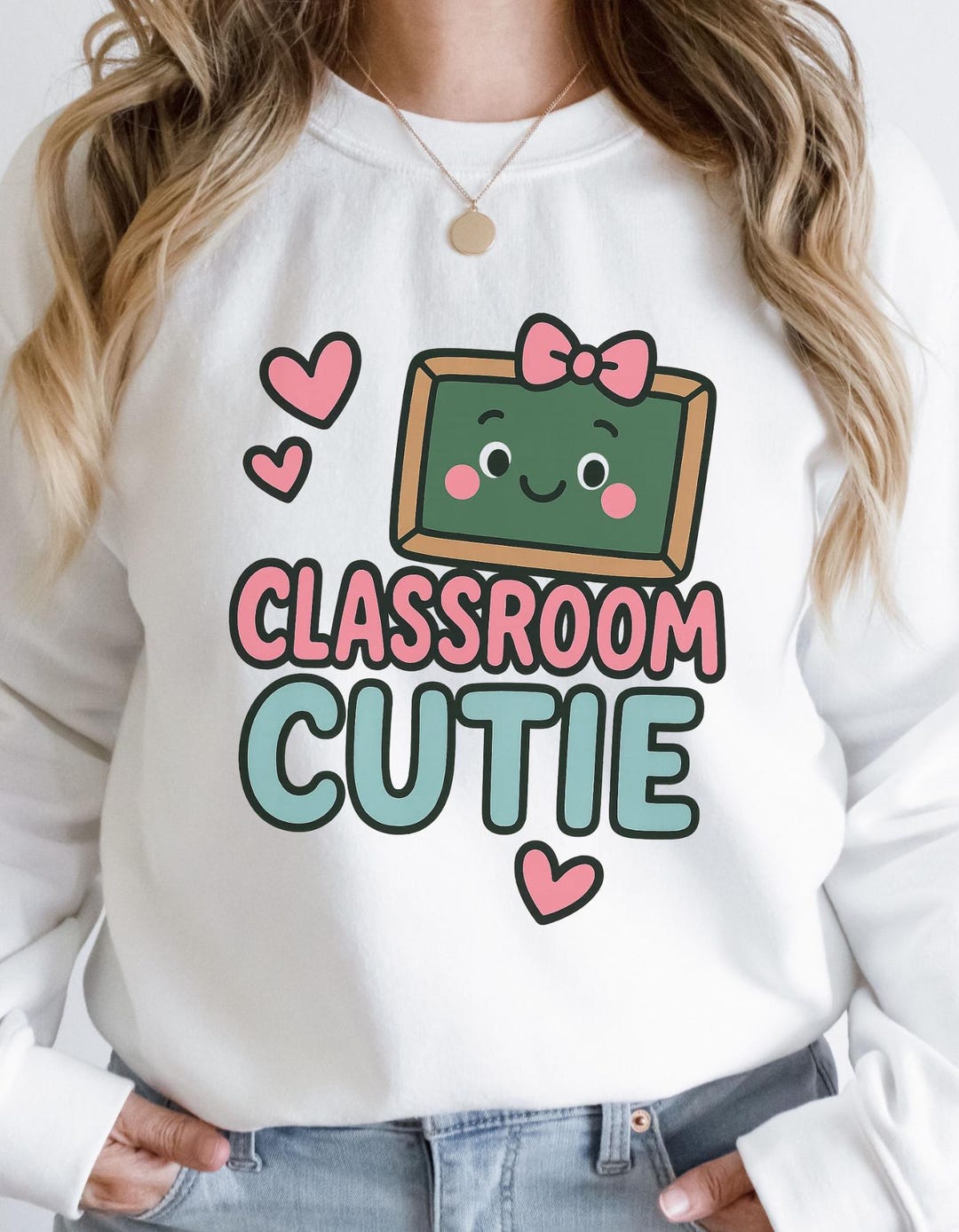 Classroom Cutie PNG: Back to School Girl Clipart for Sublimation - Etsy