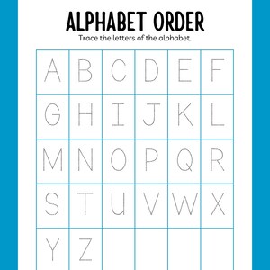 108 Pages Uppercase and Lowercase Alphabet Tracing Worksheets ...