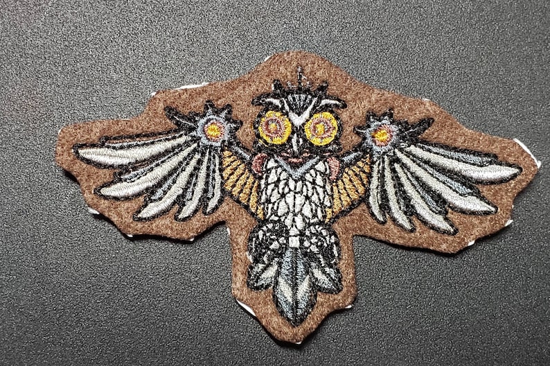 Owl Patch,steampunk Owl Patch - Etsy