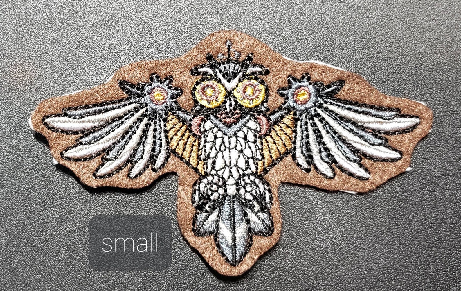 Owl patchsteampunk owl patch | Etsy